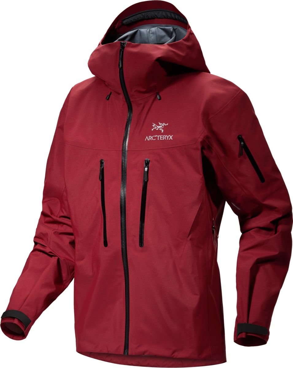 Arc'teryx Men's Alpha SV Jacket Bordeaux | Fjellsport.no